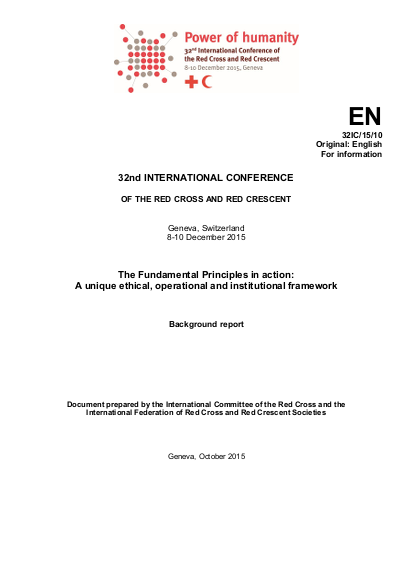 The Fundamental Principles in Action: A Unique Ethical, Operational and ...