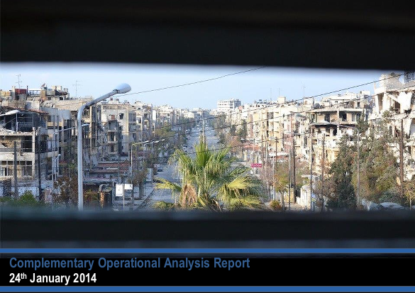 Syria Integrated Needs Assessment - Complementary Operational Analysis ...