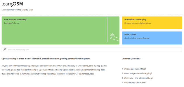 LearnOSM - English | ALNAP