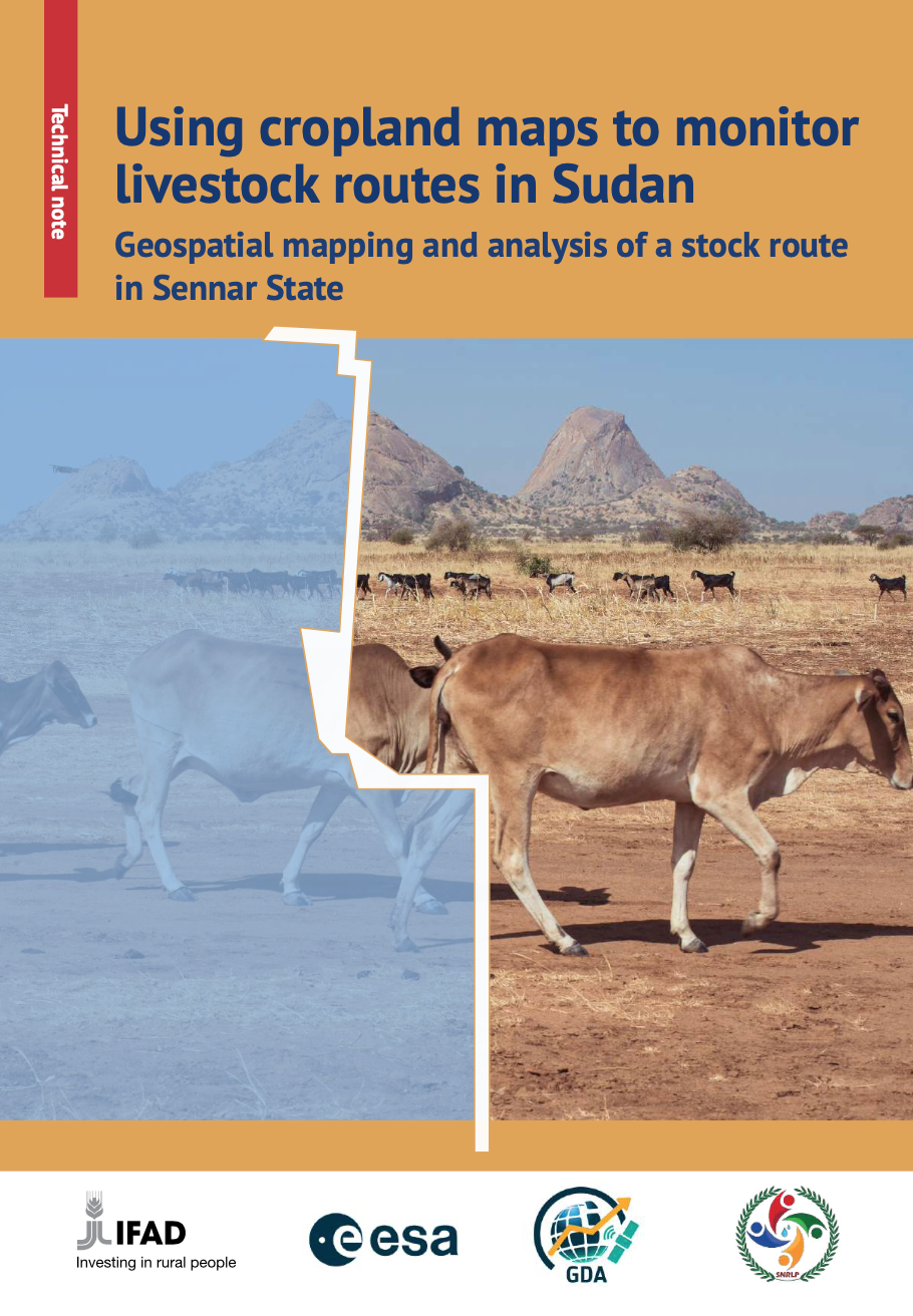 Using cropland maps to monitor livestock routes in Sudan: Geospatial ...