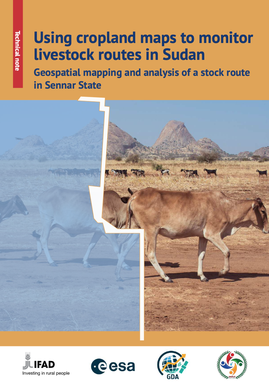 Using cropland maps to monitor livestock routes in Sudan: Geospatial ...