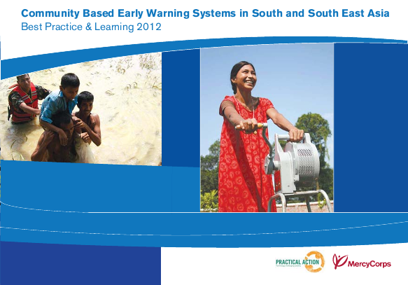 Community Based Early Warning Systems in South and South East Asia ...