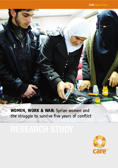 Women, Work & War: Syrian women and the struggle to survive five years ...