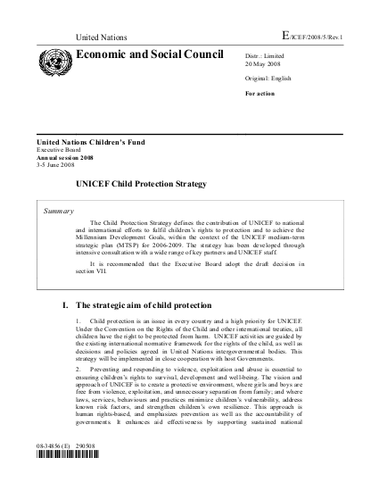 Child Protection Strategy | ALNAP
