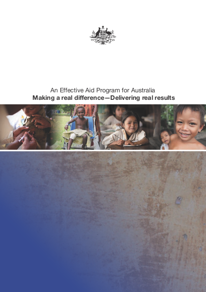An Effective Aid Program for Australia: Making a real difference ...
