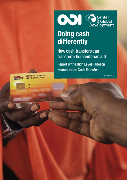 Doing cash differently: How cash transfers can transform humanitarian ...