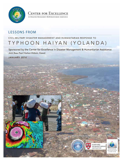 Lessons from Civil-Military Disaster Management and Humanitarian ...