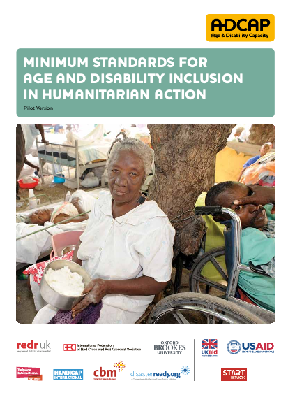 Minimum Standards for Age And Disability Inclusion in Humanitarian ...
