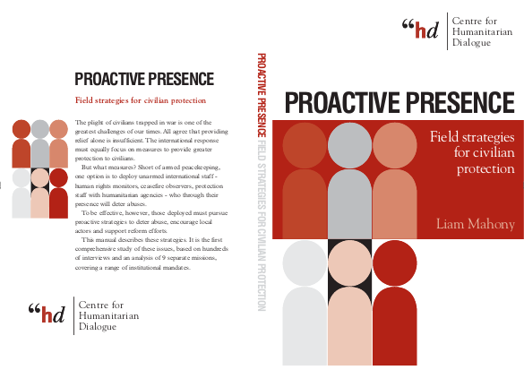 Proactive Presence - Field strategies for civilian protection | ALNAP