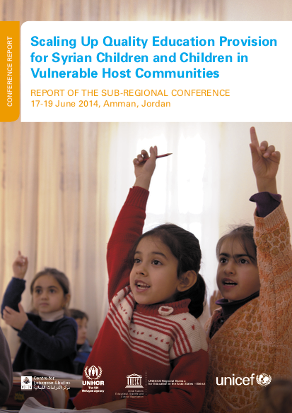 Scaling Up Quality Education Provision for Syrian Children and Children ...