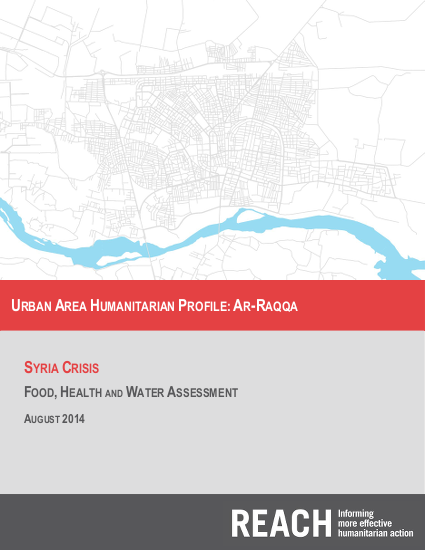 Urban Area Humanitarian Profile: Ar-Raqqa | ALNAP