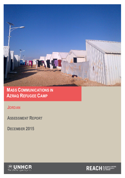 Mass Communications in Azraq Refugee Camp | ALNAP