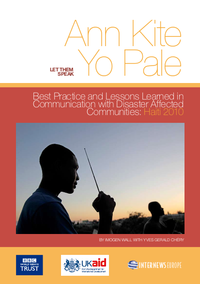 Ann Kite Yo Pale or Let Them Speak: Best Practice and Lessons Learned ...