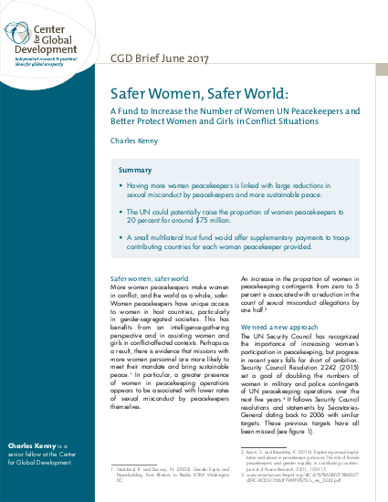 Safer Women, Safer World | ALNAP